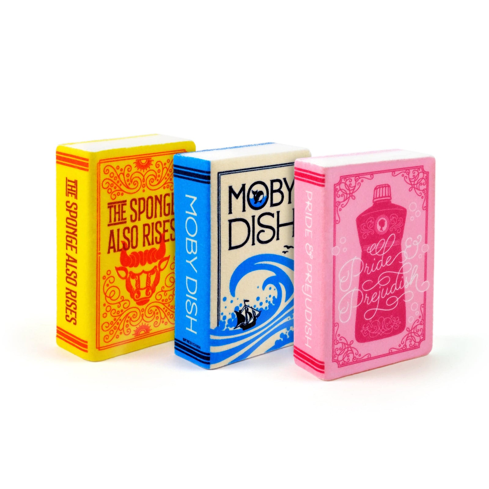 NEAT & NOVEL | Classic Book Sponges
