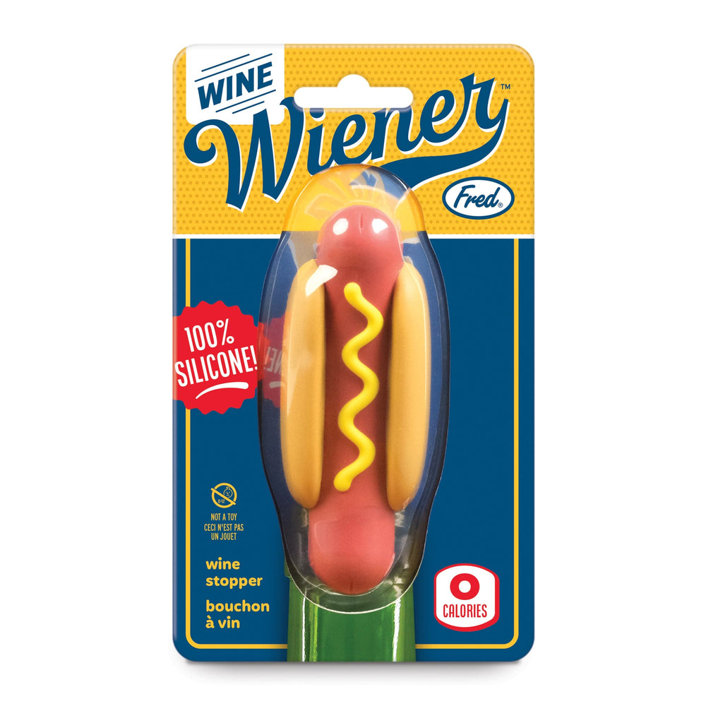 WINE WIENER | Hot Dog Bottle Stopper