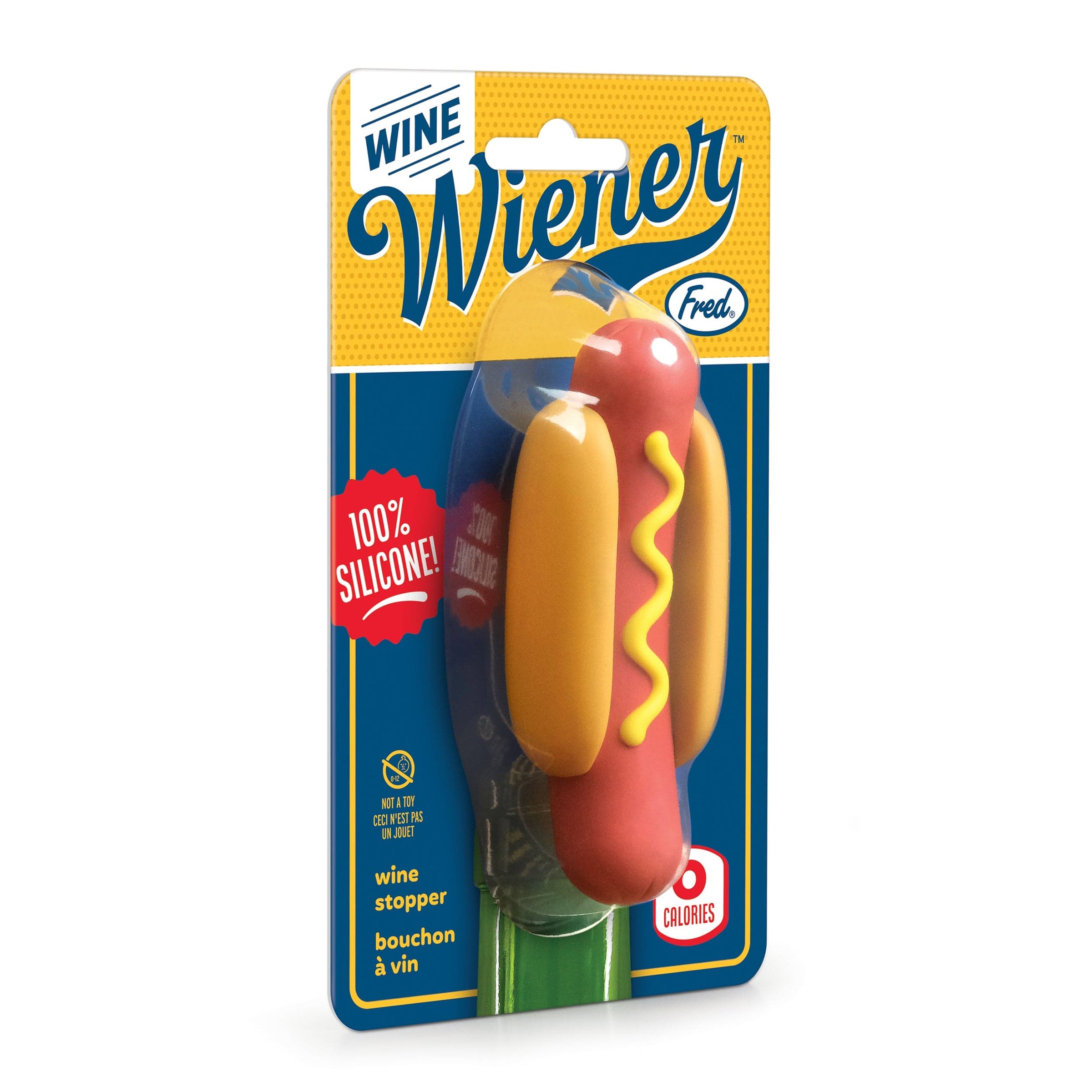 WINE WIENER | Hot Dog Bottle Stopper