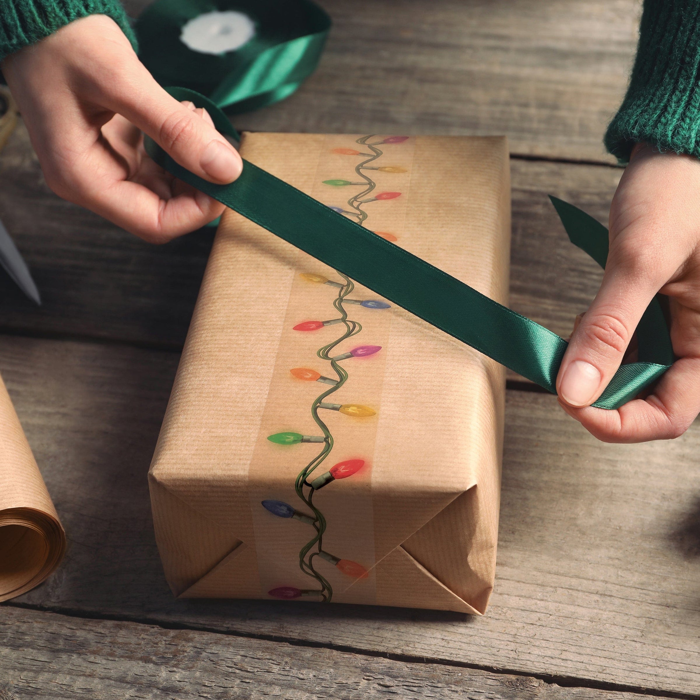 SPECIAL DELIVERY - Strings Lights Holiday Packaging Tape