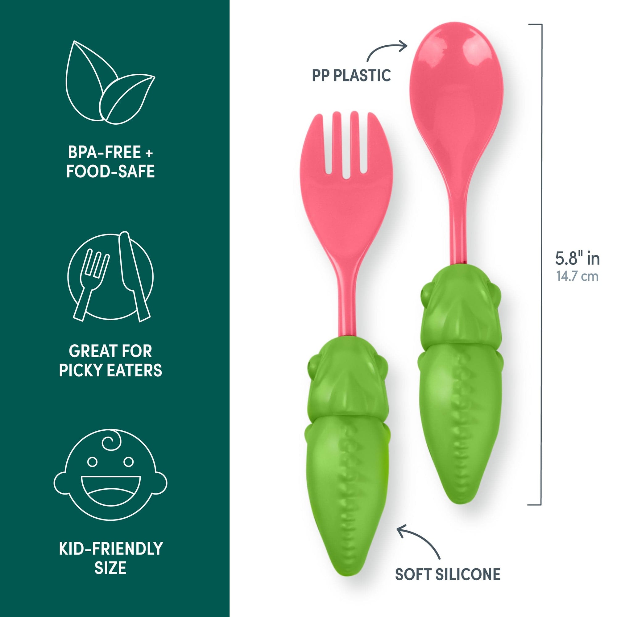TASTE BUDS | Chameleon Kids Utensils