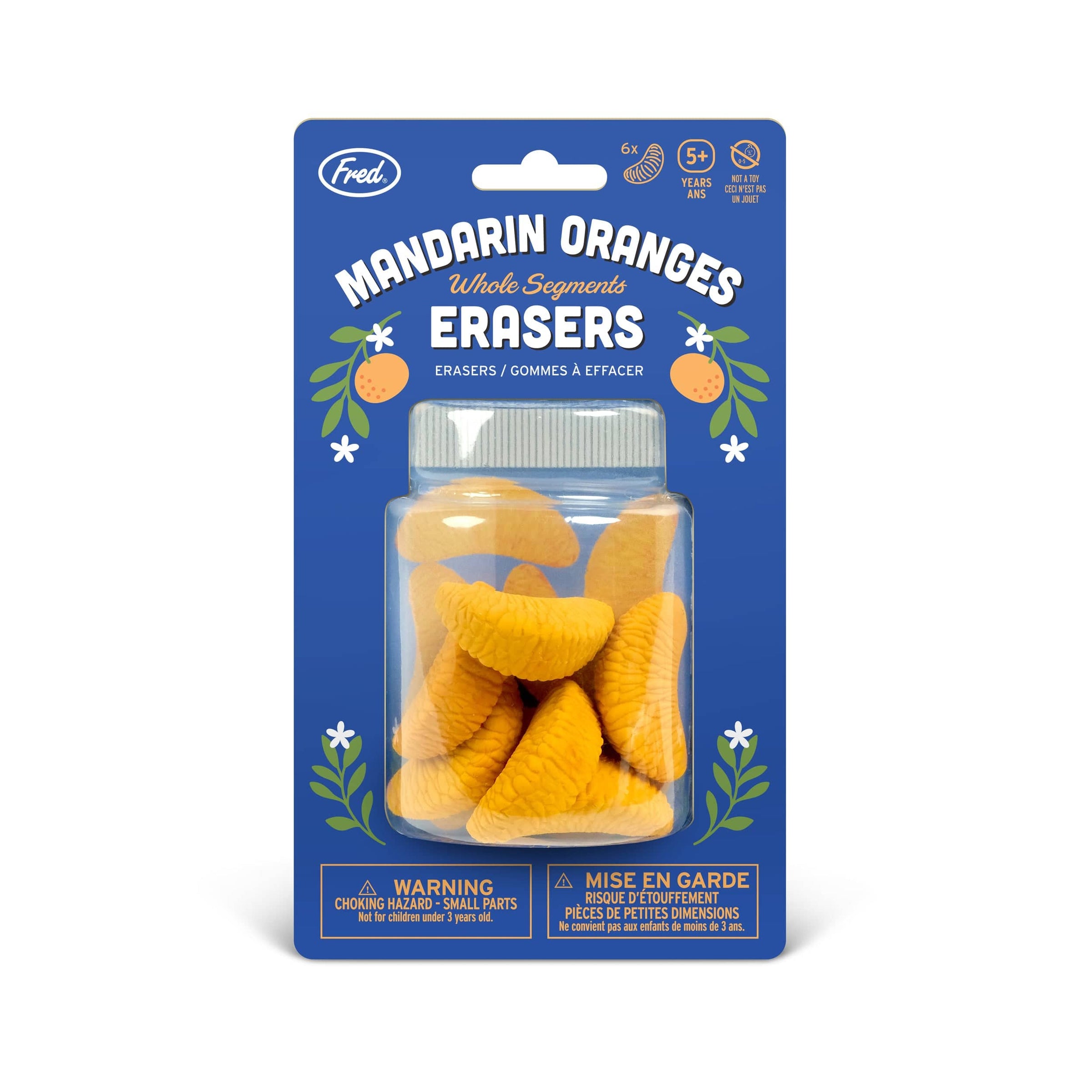 UNCANNY | Mandarin Orange Erasers