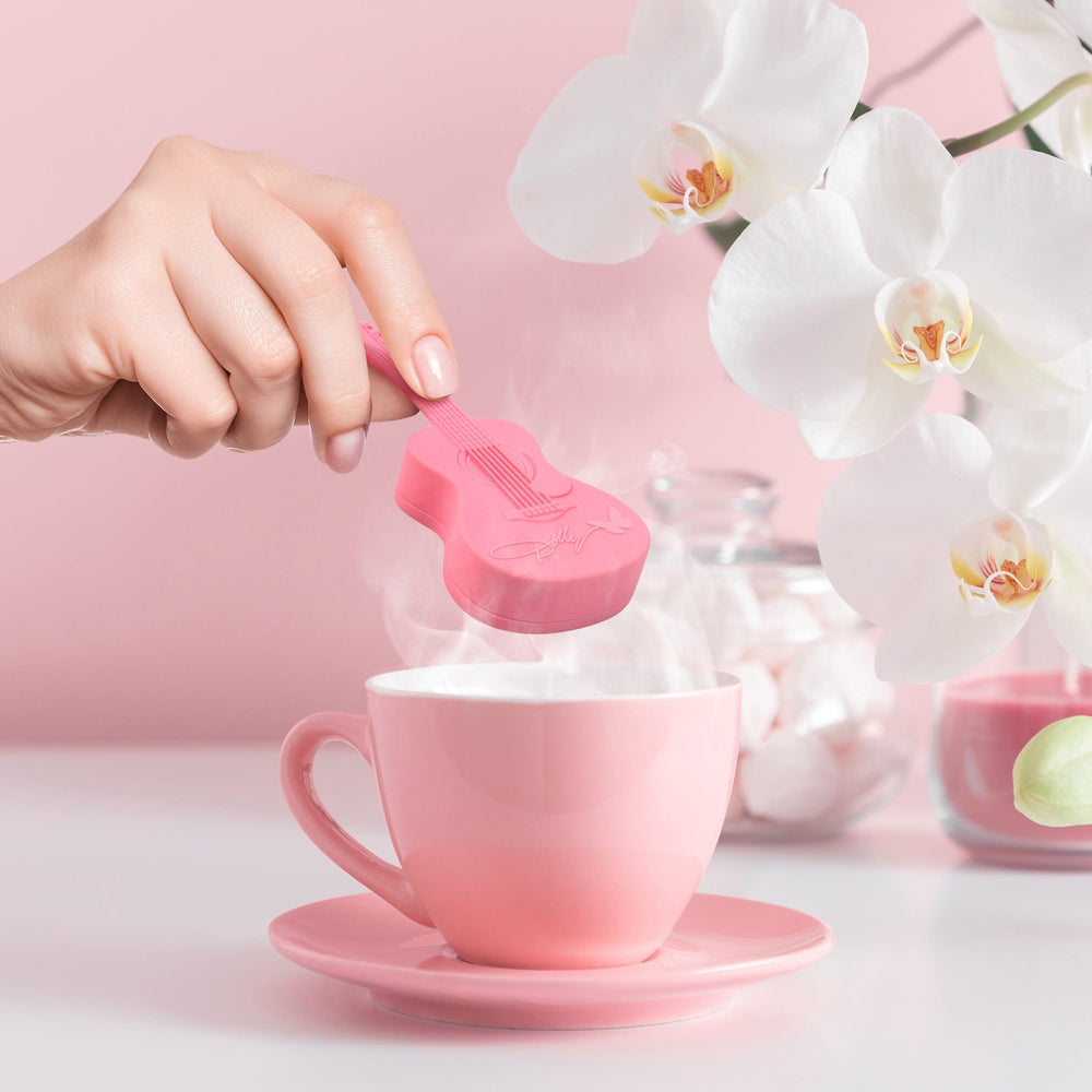 Dolly Parton - PINK GUITAR TEA INFUSER