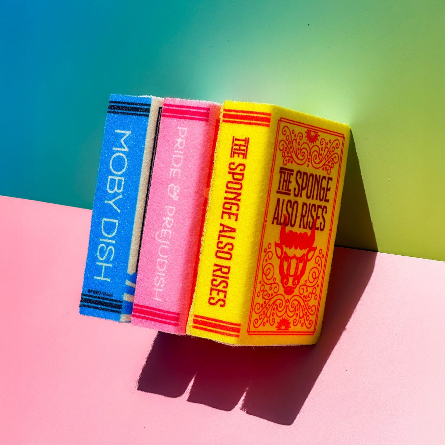 NEAT & NOVEL | Classic Book Sponges