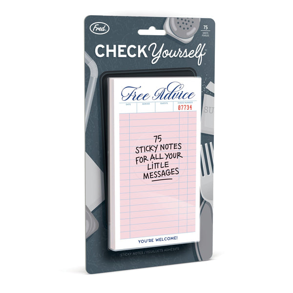 CHECK YOURSELF | Diner-Style Guest Check Sticky Notepad