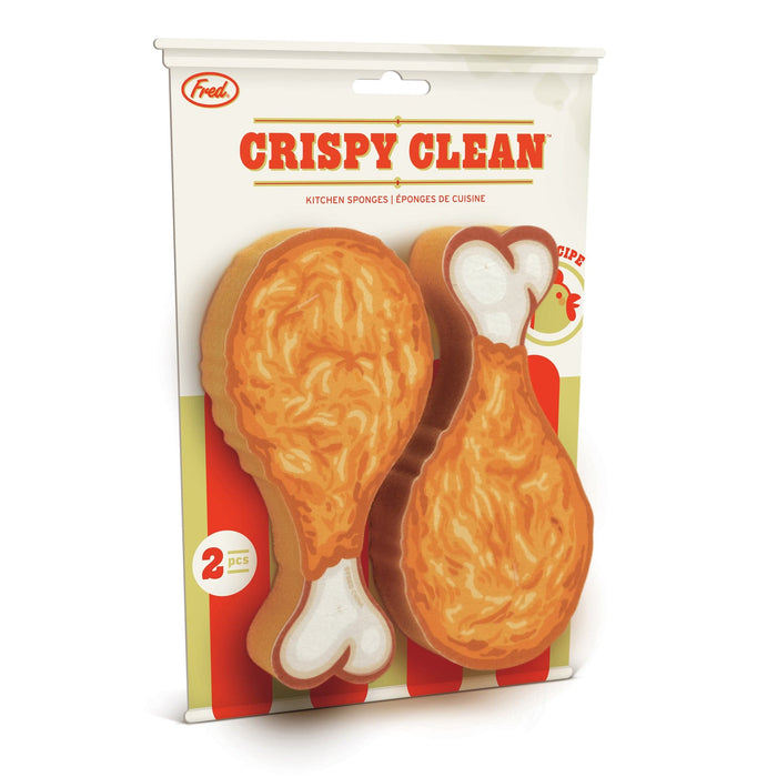 CRISPY CLEAN | Fried Chicken Kitchen Sponges