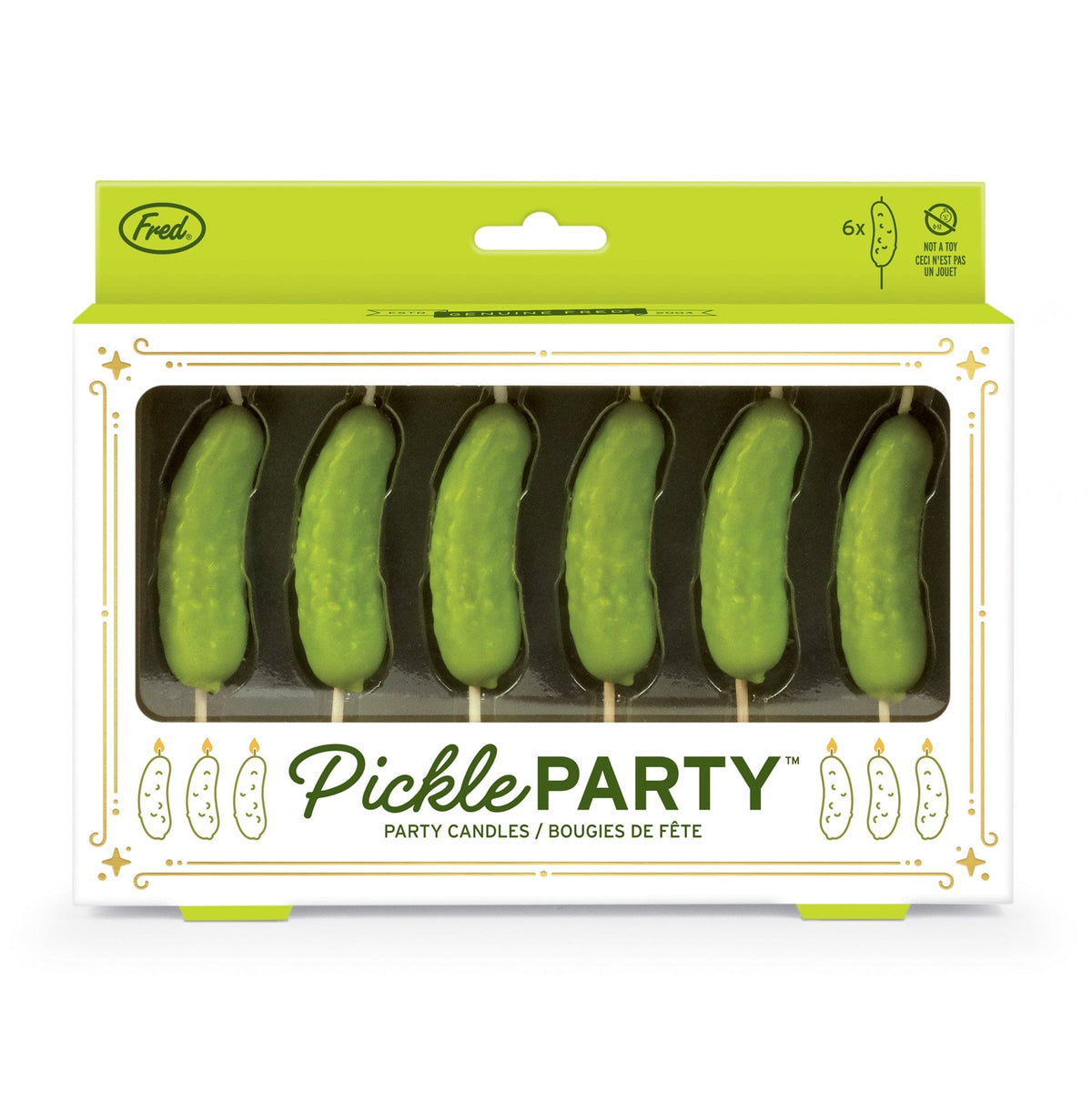 PICKLE PARTY | Pickle Celebration Cake Candles