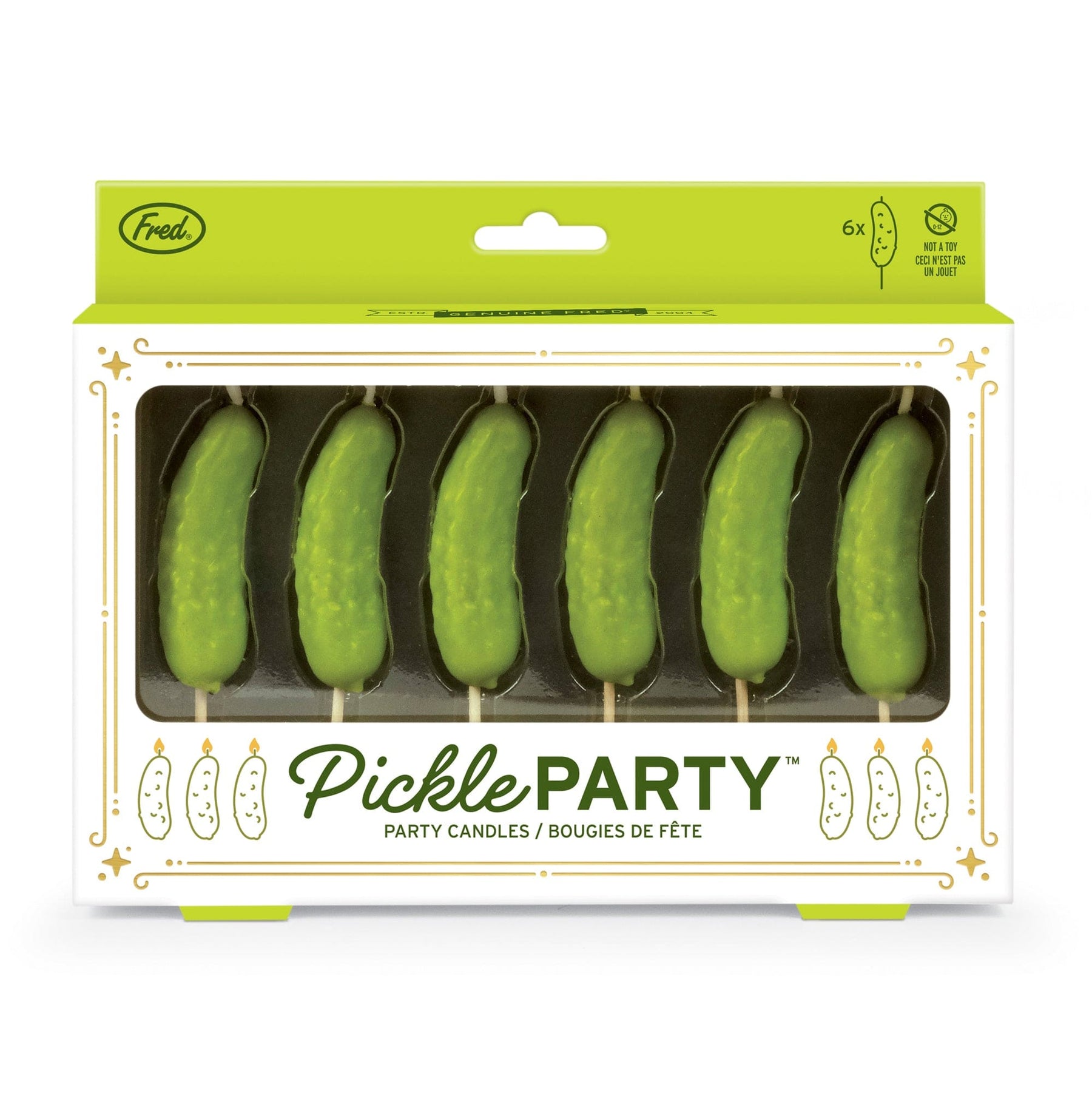 PICKLE PARTY | Pickle Celebration Cake Candles
