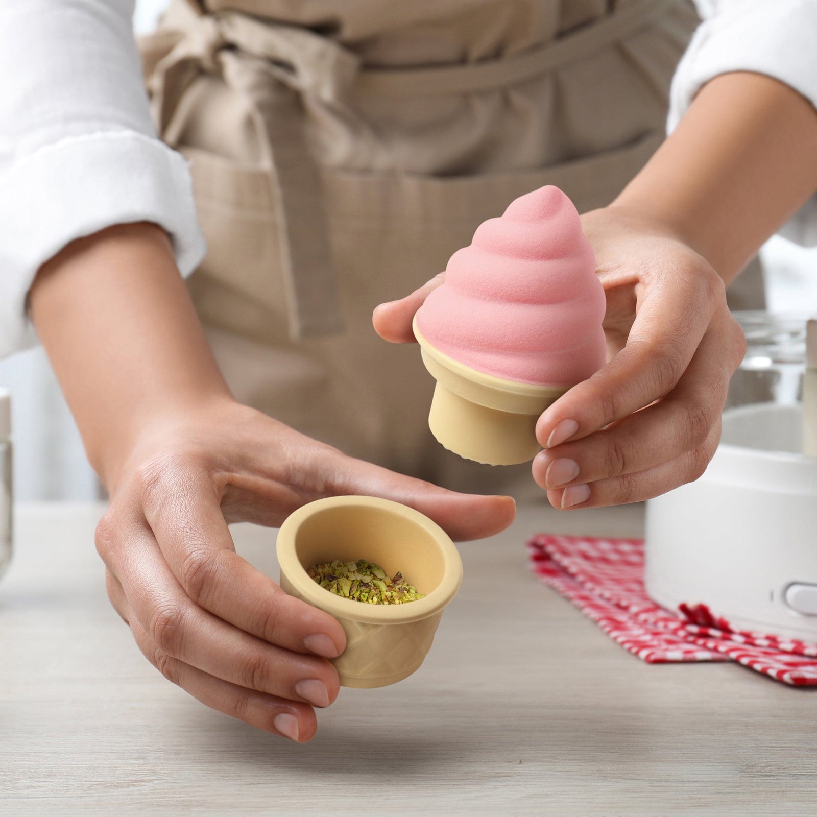 SPICE CREAM | Ice Cream Cone Ceramic Grinder