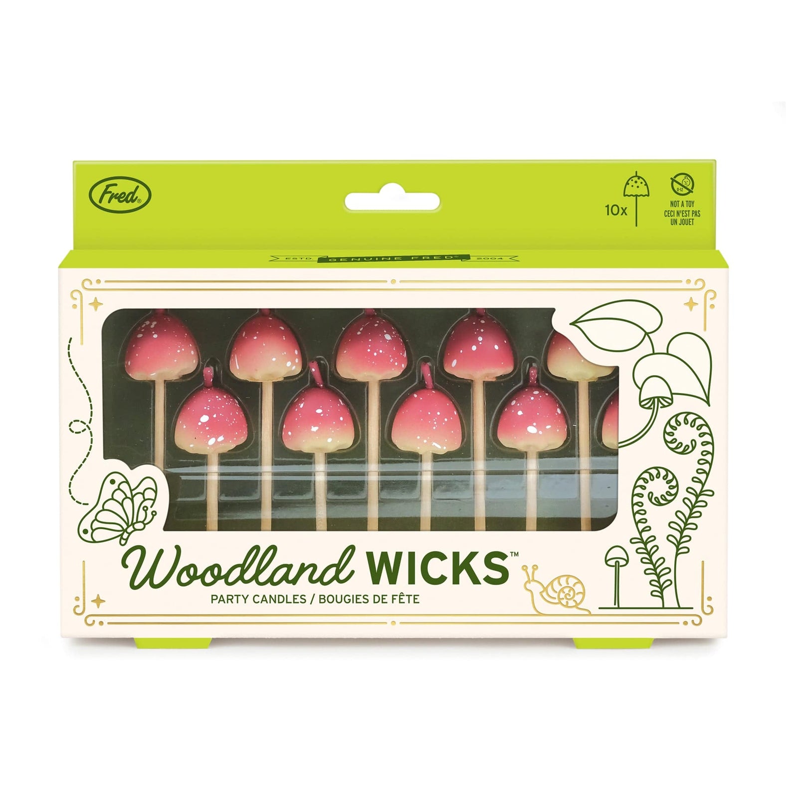 WOODLAND WICKS | Mushroom Party Candles
