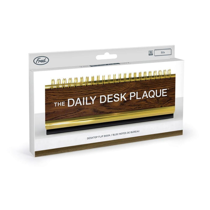 DAILY DESK PLAQUE