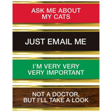 DAILY DESK PLAQUE – Genuine Fred