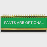 DAILY DESK PLAQUE – Genuine Fred