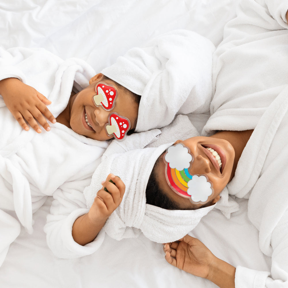 CHILL OUT Gel Eye Mask | Rainbow