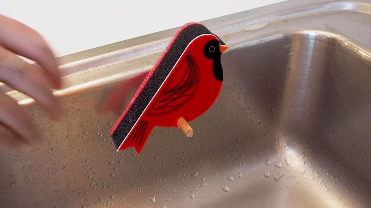 PERCHED BIRD SPONGES